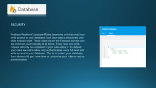 What is new in Firebase? | PPTX