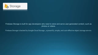 What is new in Firebase? | PPTX