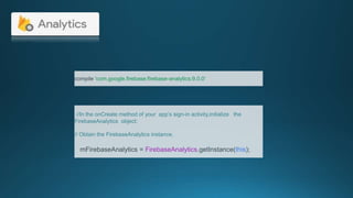 What is new in Firebase? | PPTX