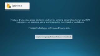 What is new in Firebase? | PPTX