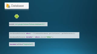 What is new in Firebase? | PPTX
