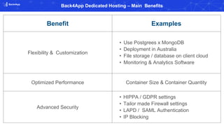 Firebase x Back4App | PPTX