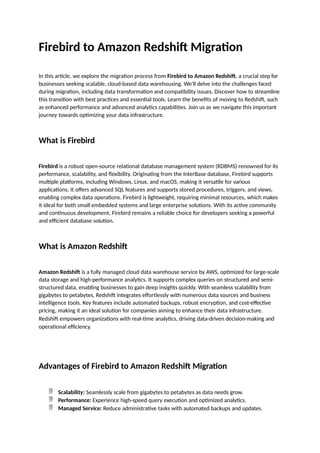 Firebird to Amazon Redshift Migration.pptx
