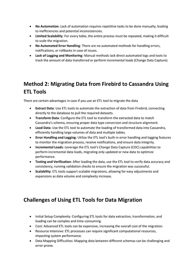 Firebird To Cassandra Migration Ask On Data Pdf