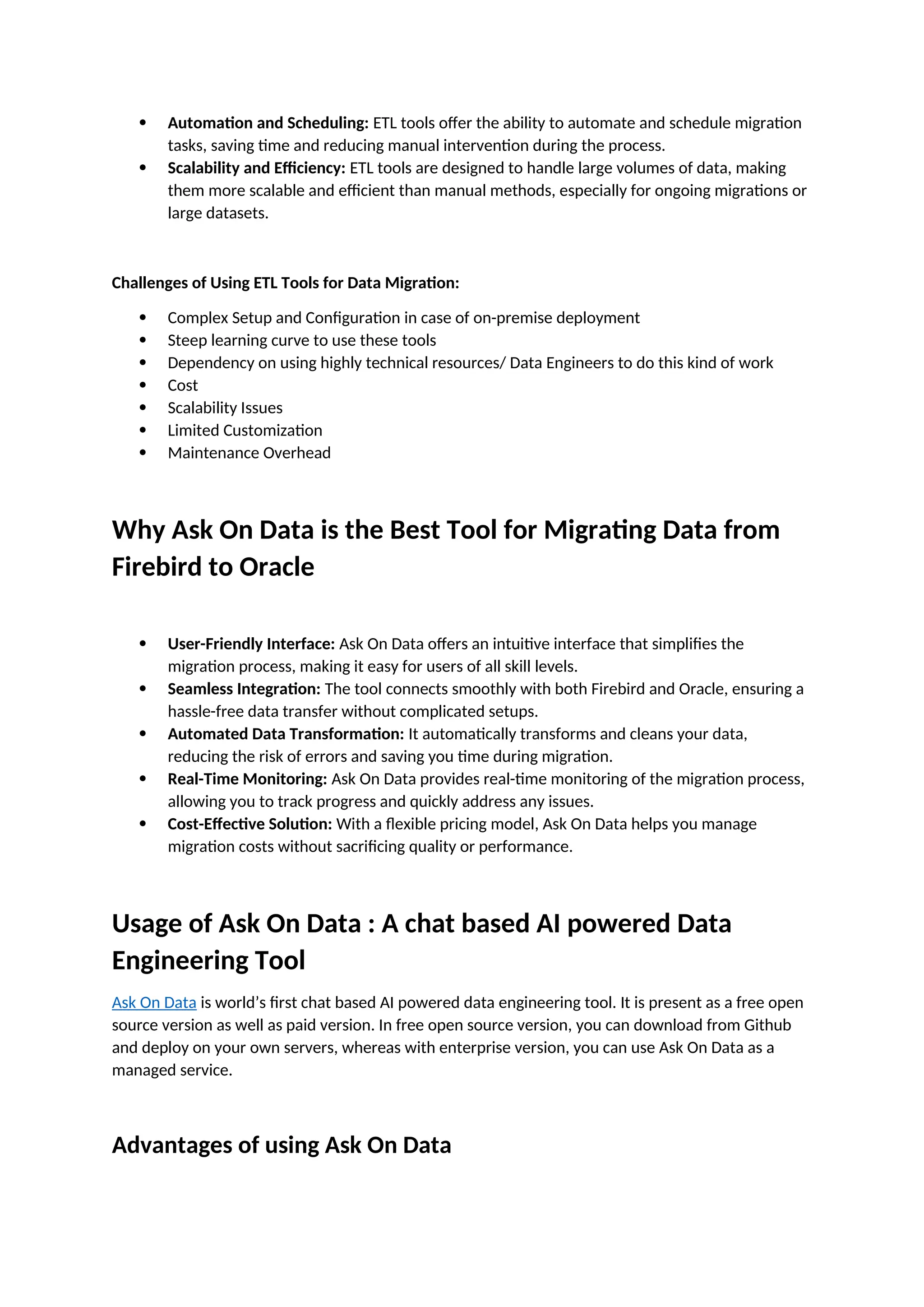Firebird To Oracle Migration Ask On Datadocx