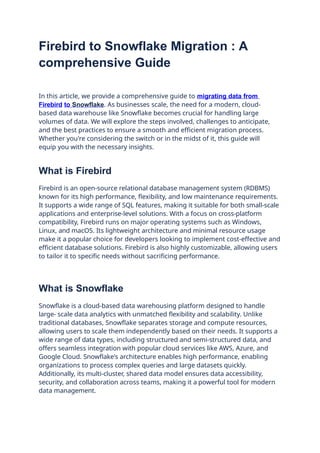 Firebird to Snowflake Migration _Ask On Data.pptx