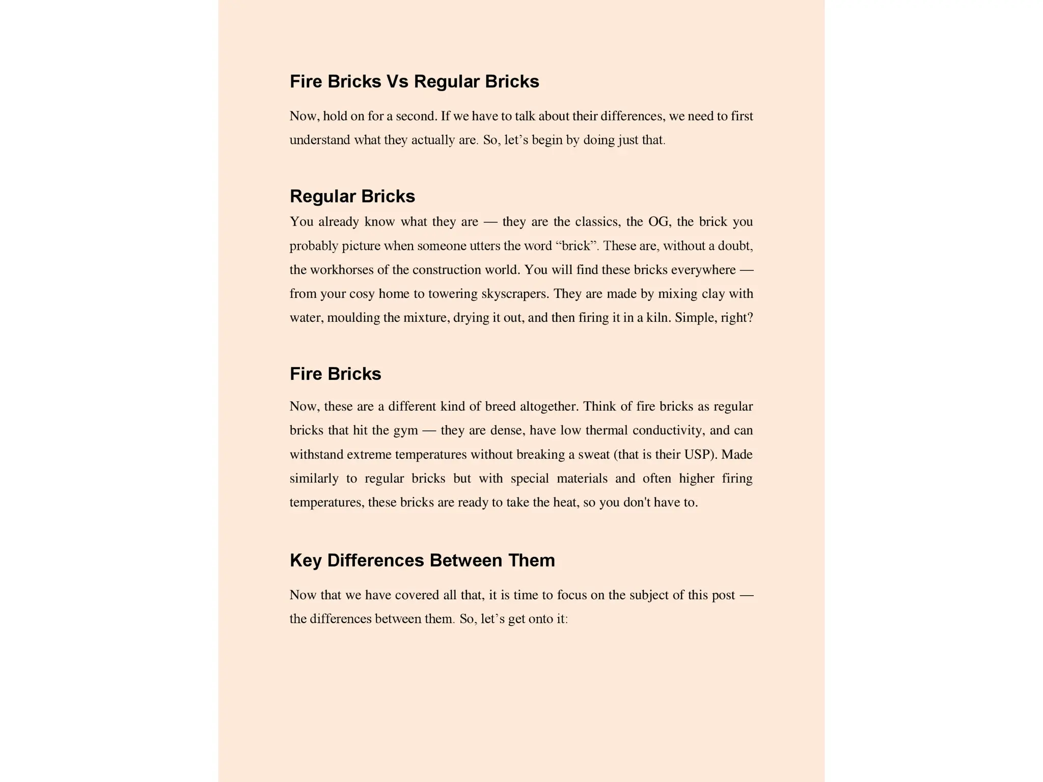 Fire Bricks Vs Regular Bricks - Know the Difference.pptx