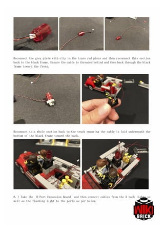 Manual Instruction Led Light for LEGO 10197 Fire Brigade Brick Kits | PDF