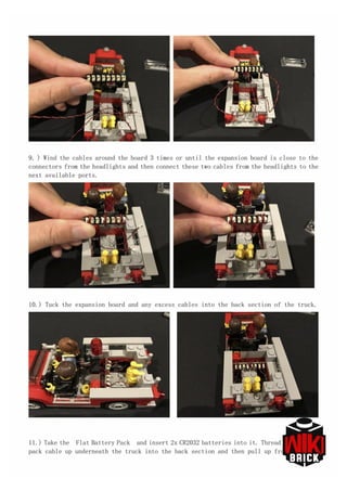 Manual Instruction Led Light for LEGO 10197 Fire Brigade Brick Kits | PDF