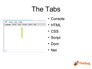 Firebug Crash Course | PPT | Web Design and HTML | Internet