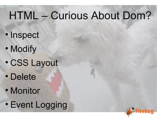 Firebug Crash Course | PPT
