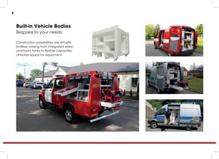 Custom made firefighting vehicle body solutions for firefighting ...
