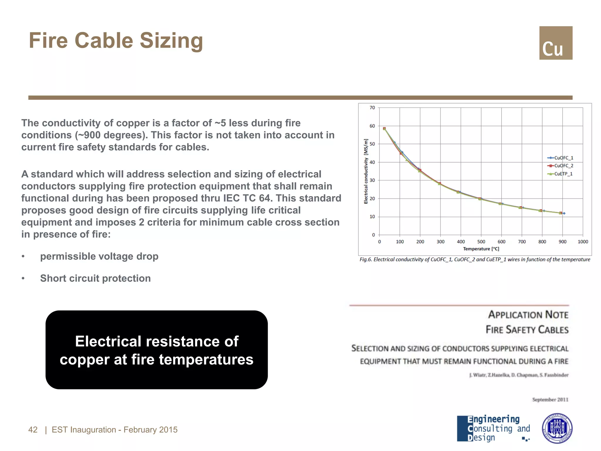 Fire cable sizing | PDF
