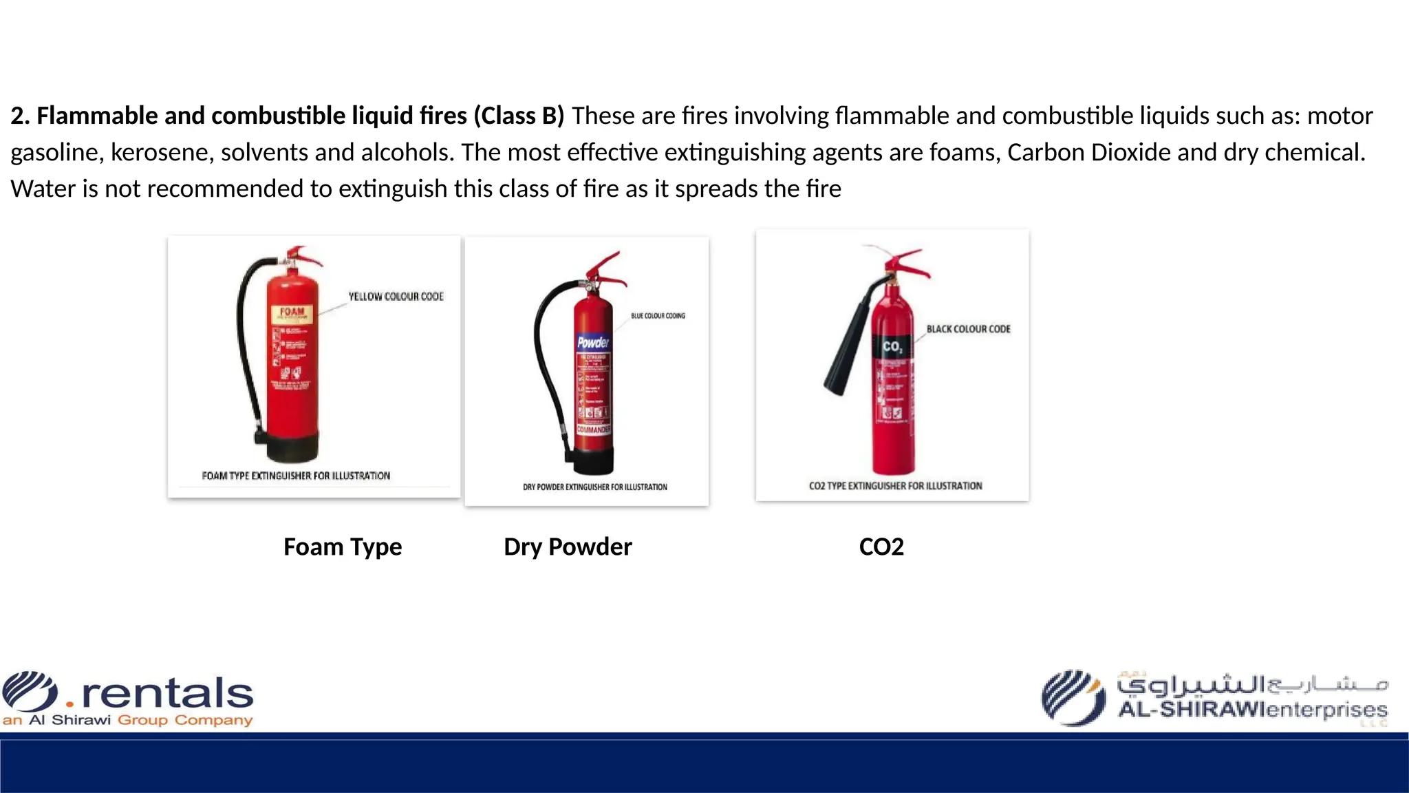 FIRE CLASSIFICATION AND TYPES OF EXTINGUISHERS.pptx