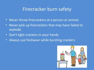 Firecracker Burns Safety | PPT