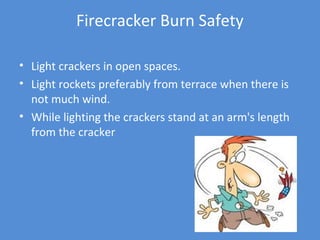Firecracker Burns Safety | PPT
