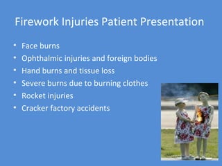 Firecracker Burns Safety | PPT