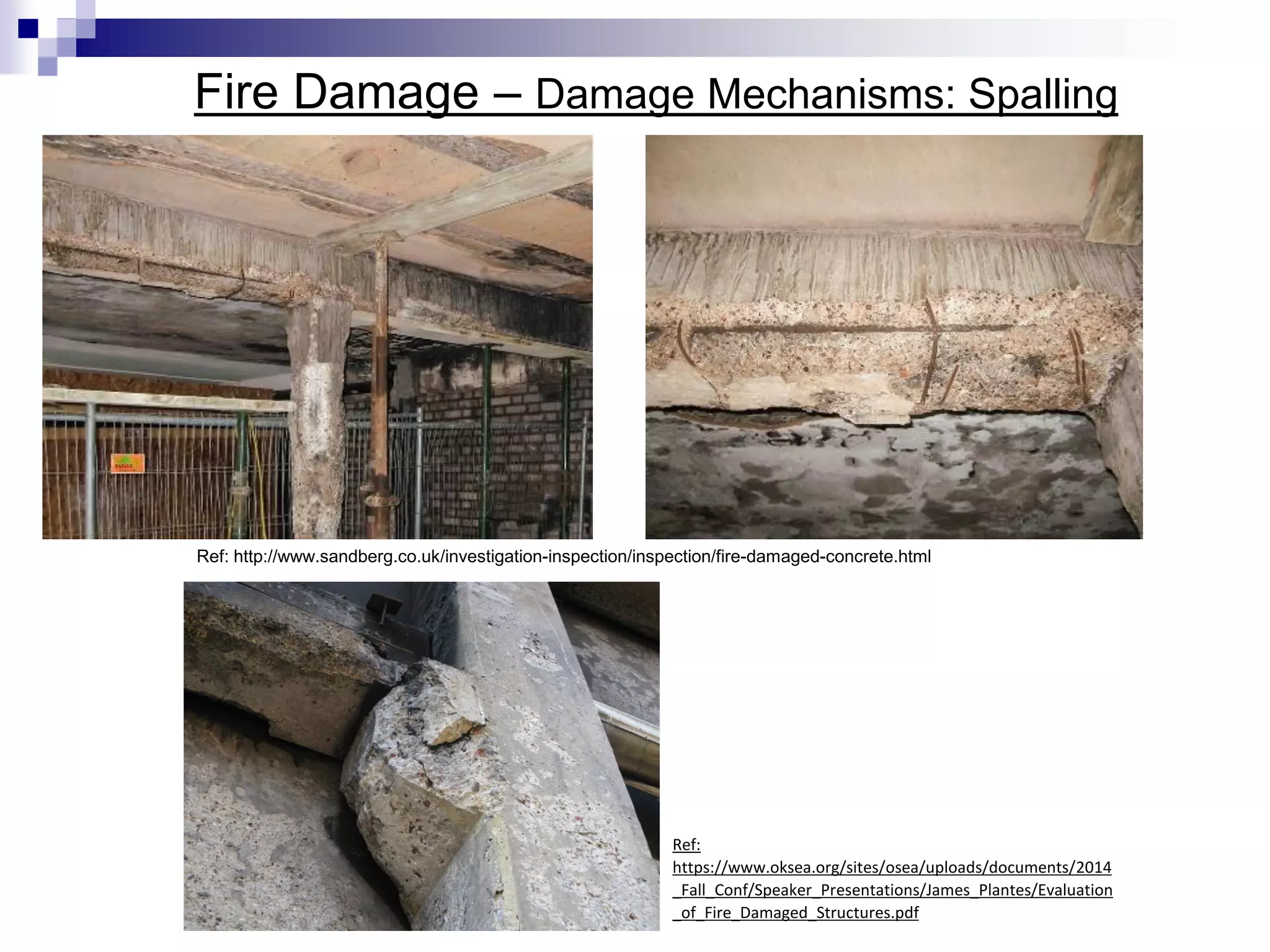 Fire damage, evaluation, ndt, and repair of concrete structures | PDF