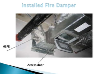Concept of Fire damper by Md Yusuf | PPTX