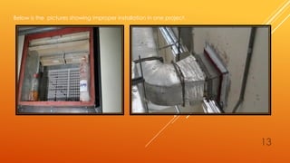 Fire dampers installation | PDF