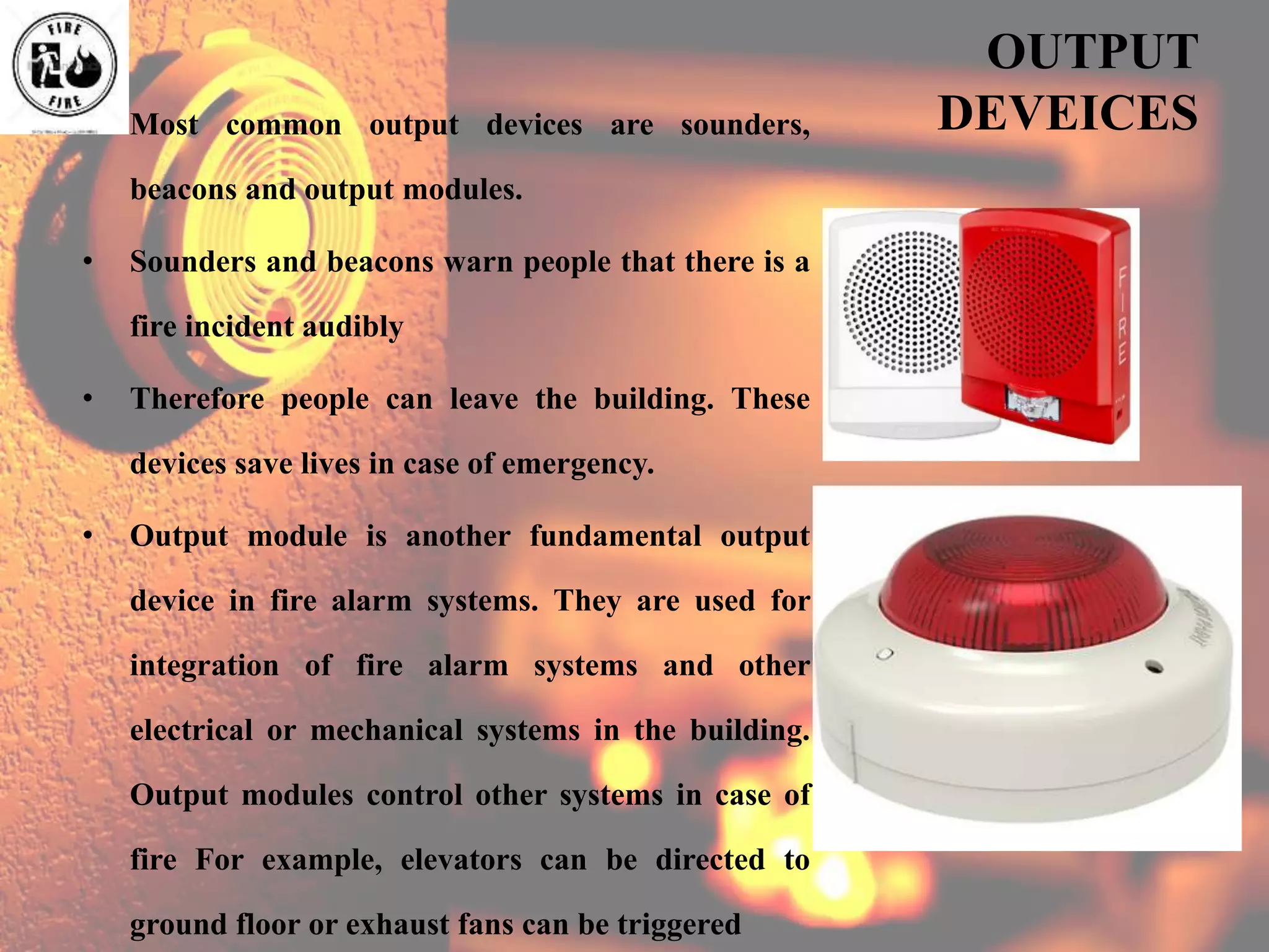 FDA-Fire detection and alarm system | PPTX