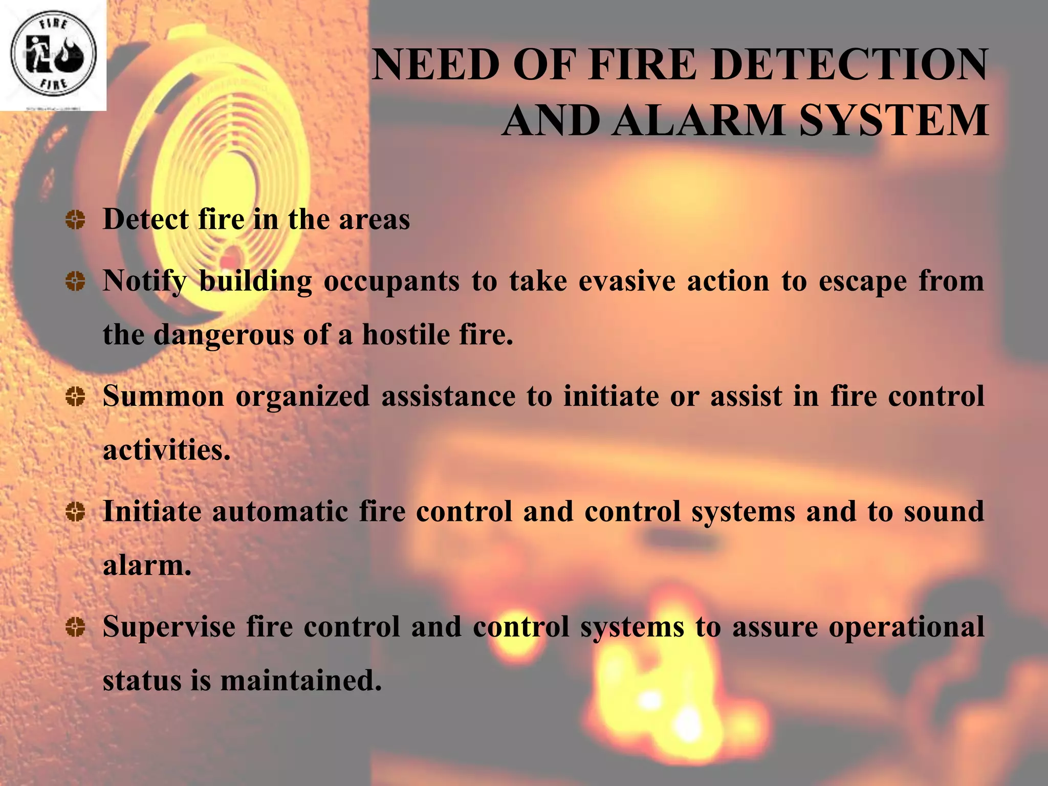 FDA-Fire detection and alarm system | PPTX