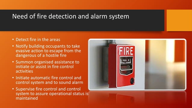 Fire detection and alarm system | PPT