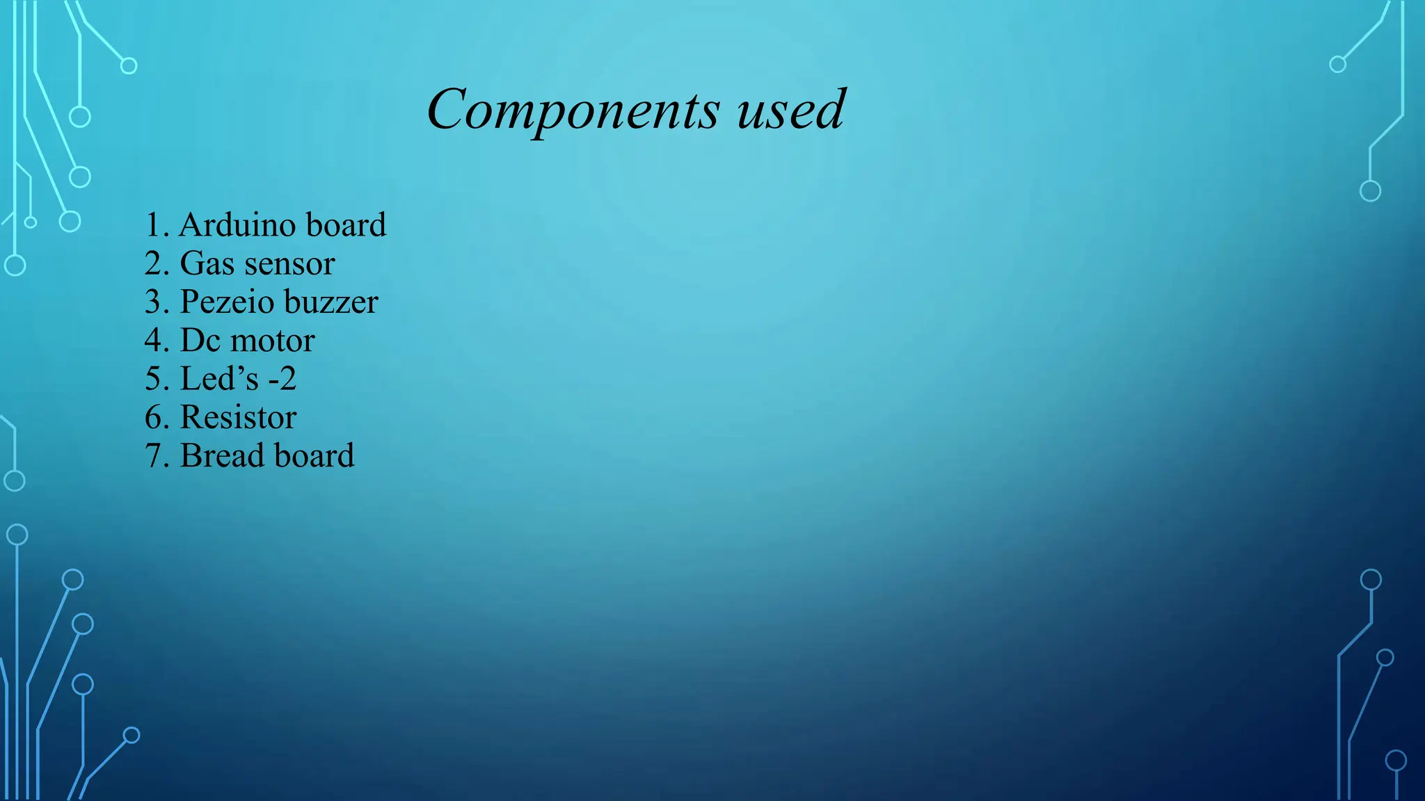 Fire Detection Sensor Projectpptx With Main Pptx
