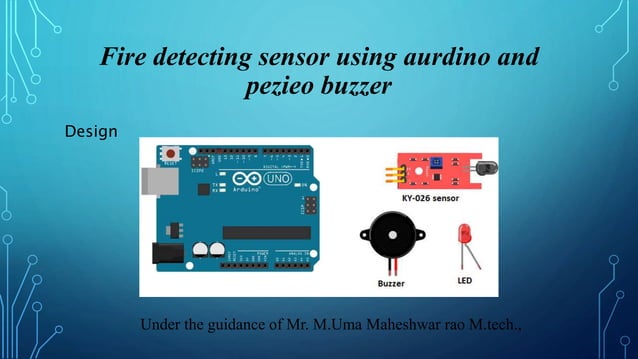 fire detection sensor project.pptx with main | PPTX