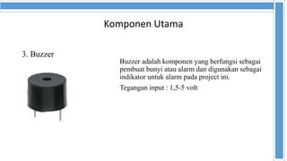 Fire detector and control pump using flame sensor | PPTX