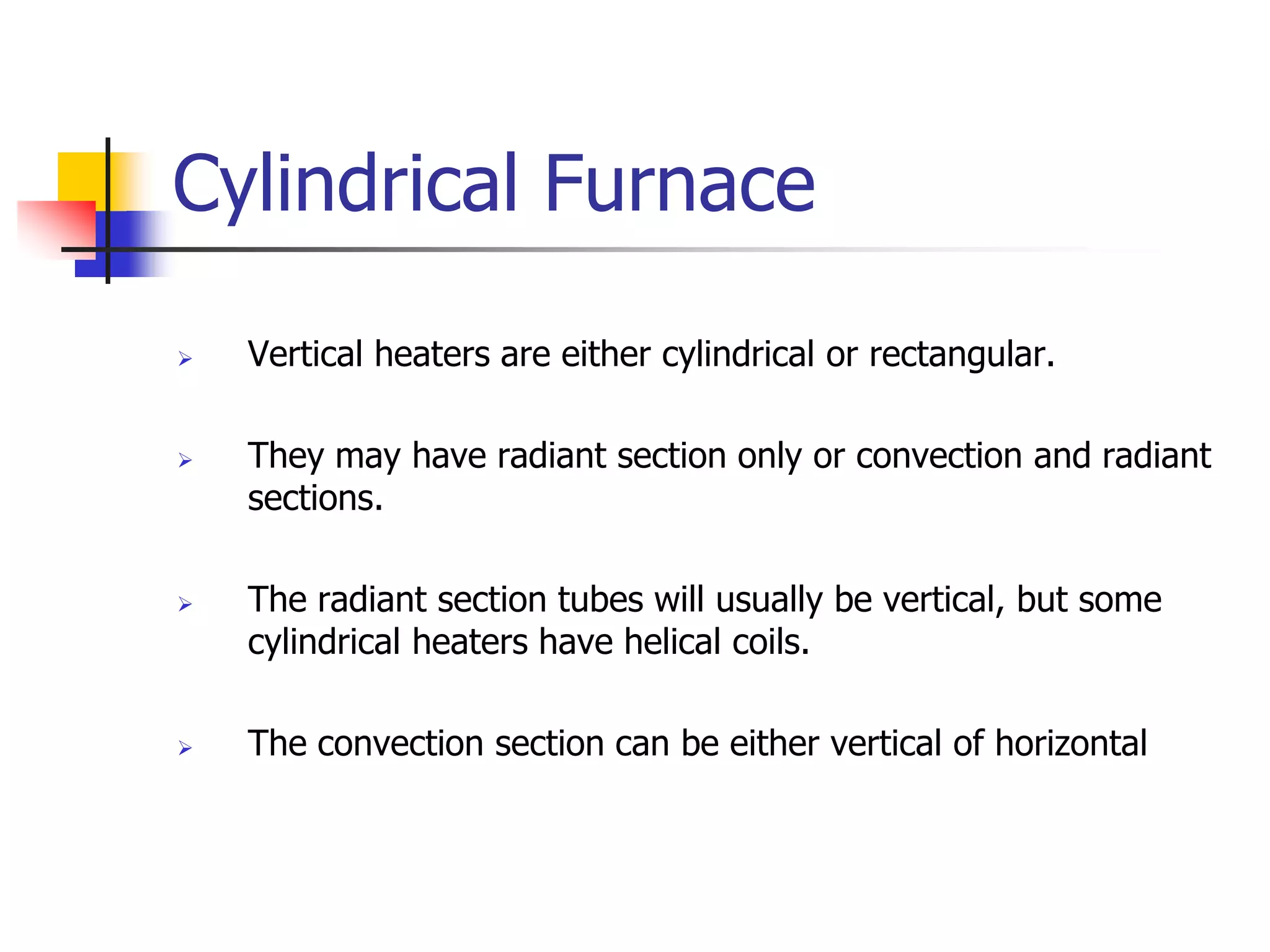 FIRED HEATERS .ppt