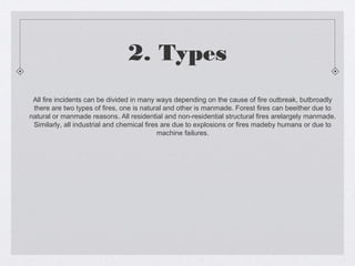 Fire disaster and management IIT Roorkee | PPT