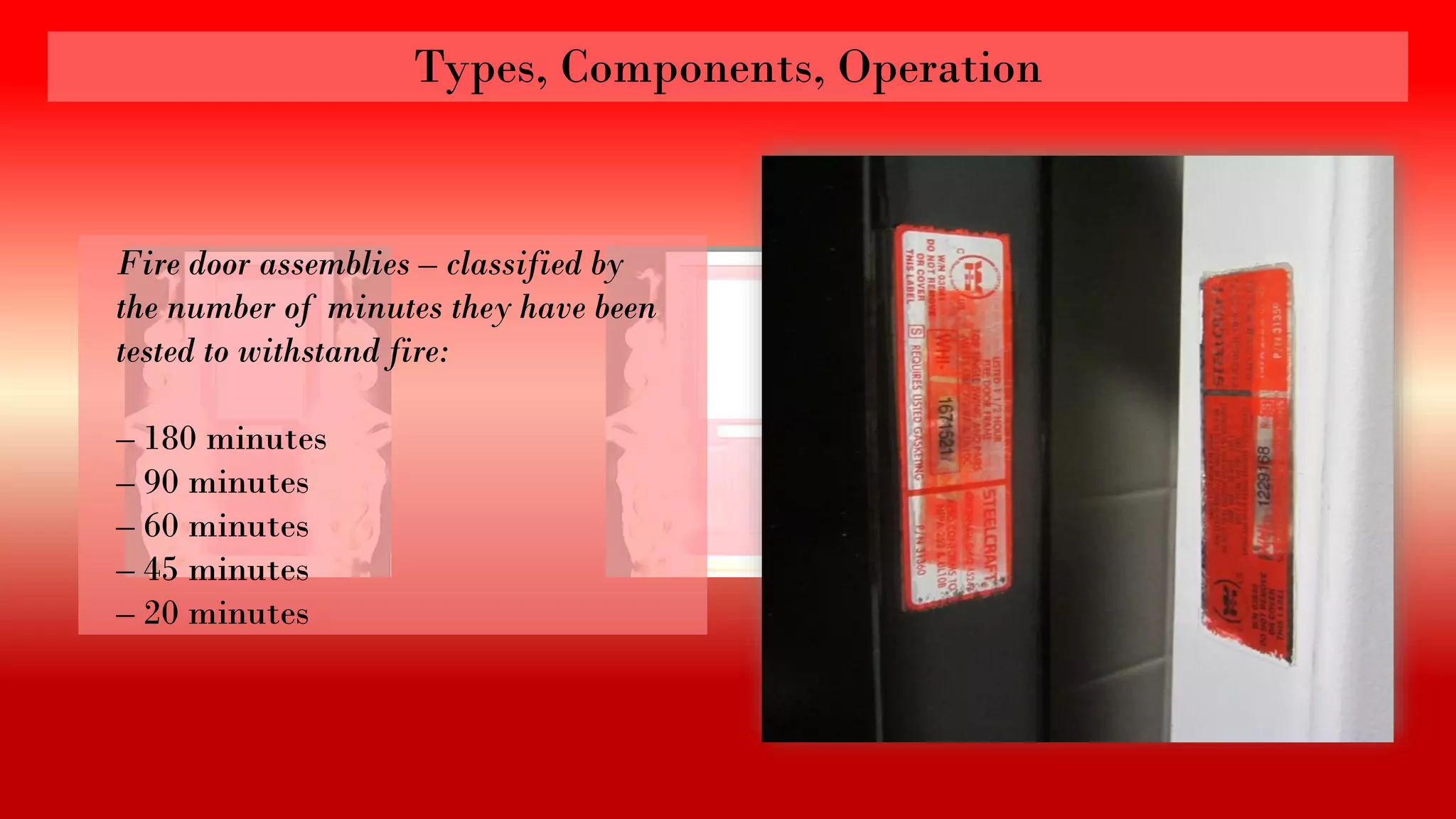 Compartmentation and Fire Doors | PDF