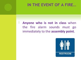 Fire drill procedure | PPT