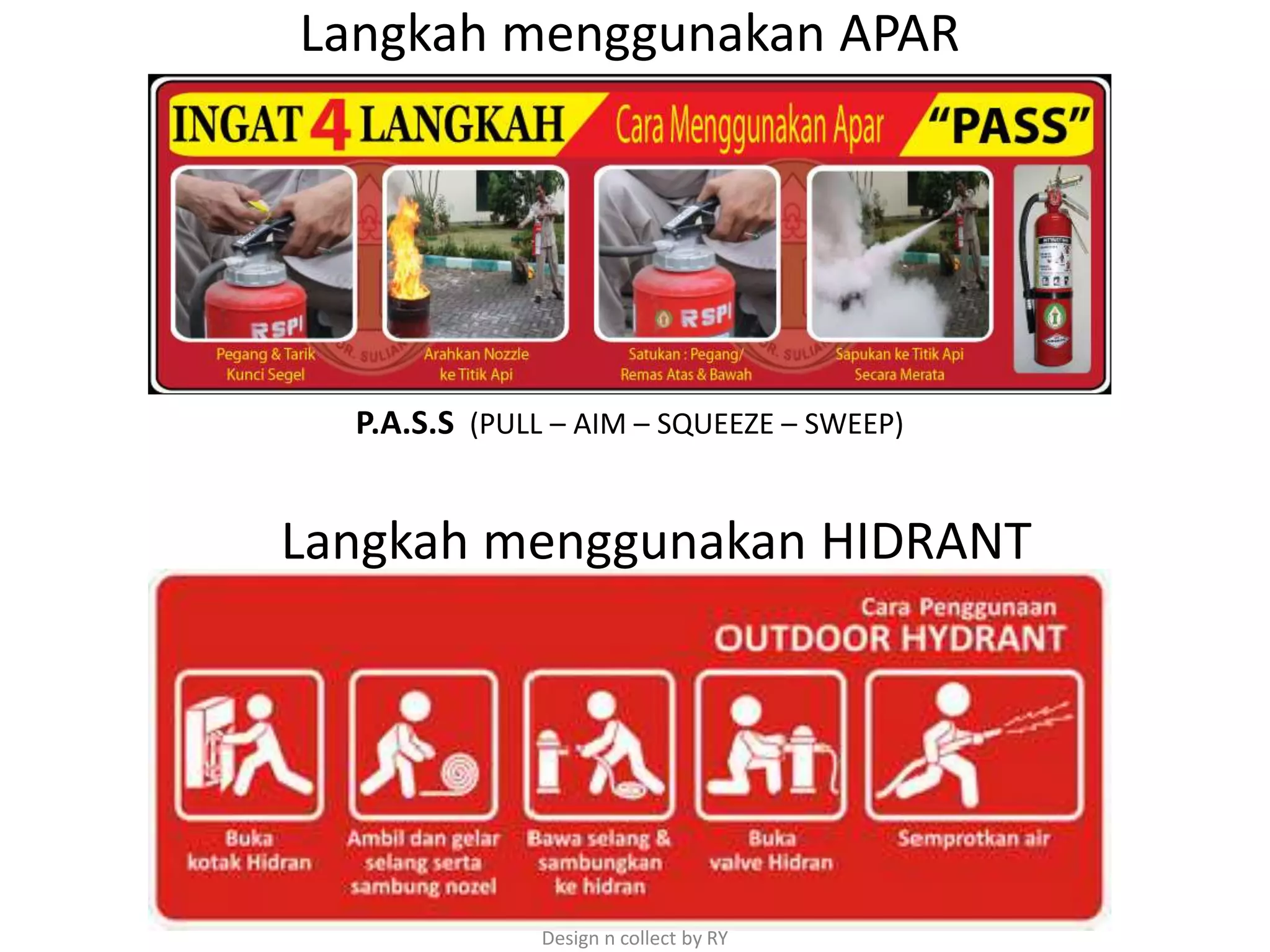 Fire drill - Latihan pemadam kebakaran | PPTX