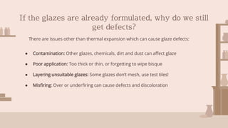 Fired Up! Glazing and Firing | PPT