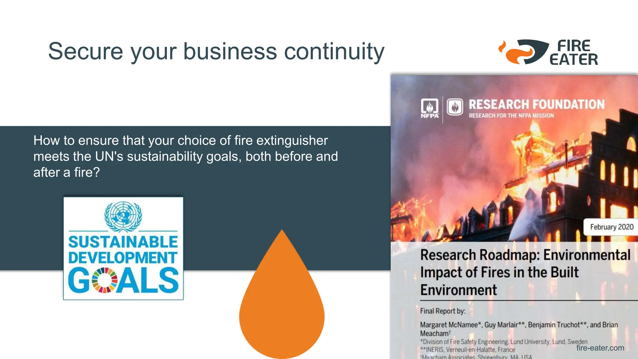 Fireeater Clean Agent Suppression System | PPTX