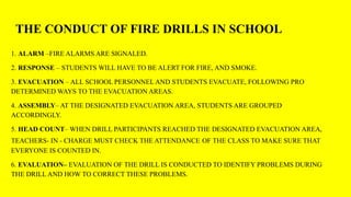 FIRE EMERGENCY AND EVACUATION PLAN...... | PPTX