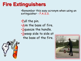 Fire emergency preparedness | PPTX