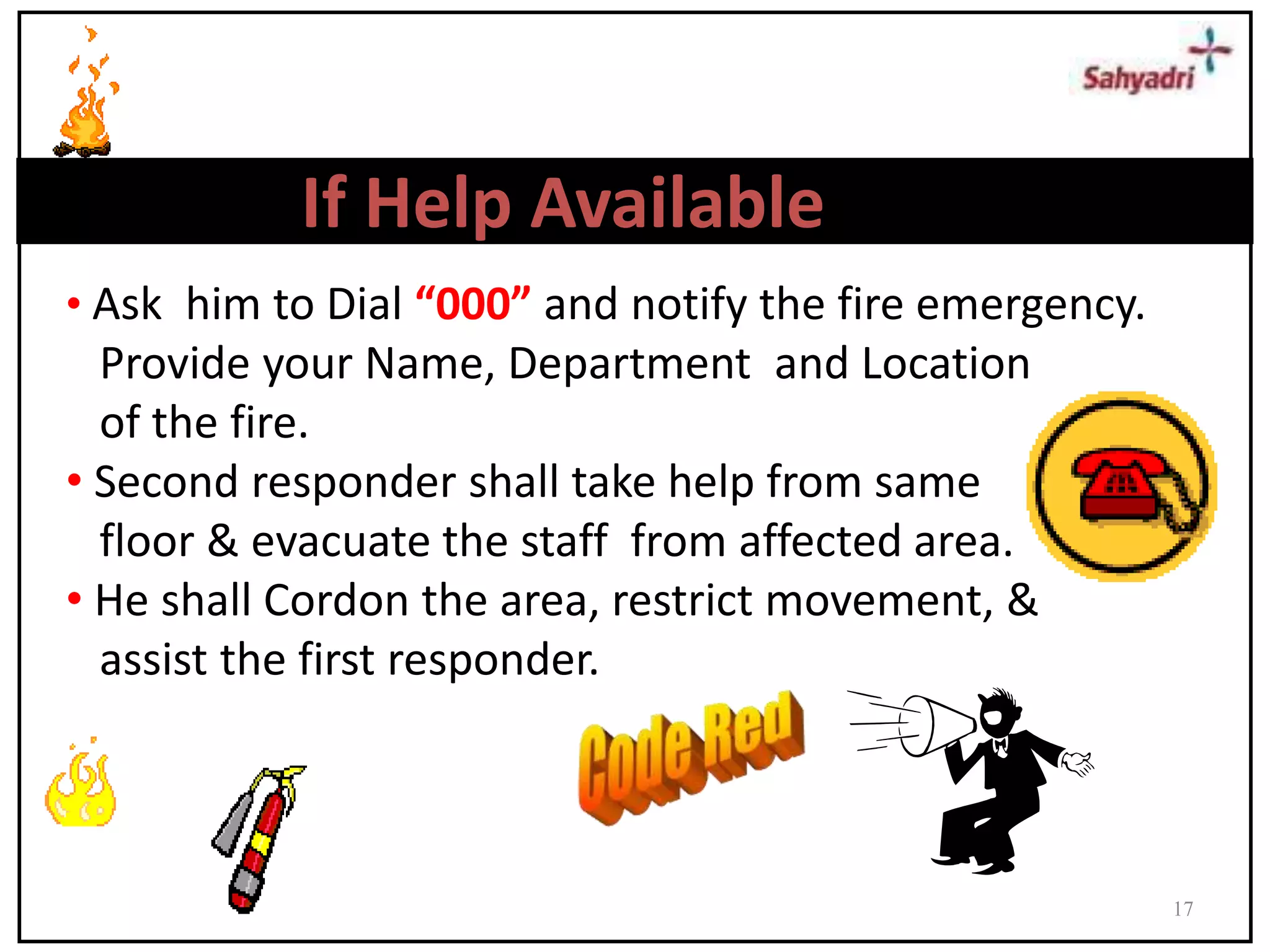 Fire emergency procedure | PPTX