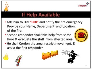 Fire emergency procedure | PPTX