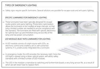 Fire escape lighting control | PPTX