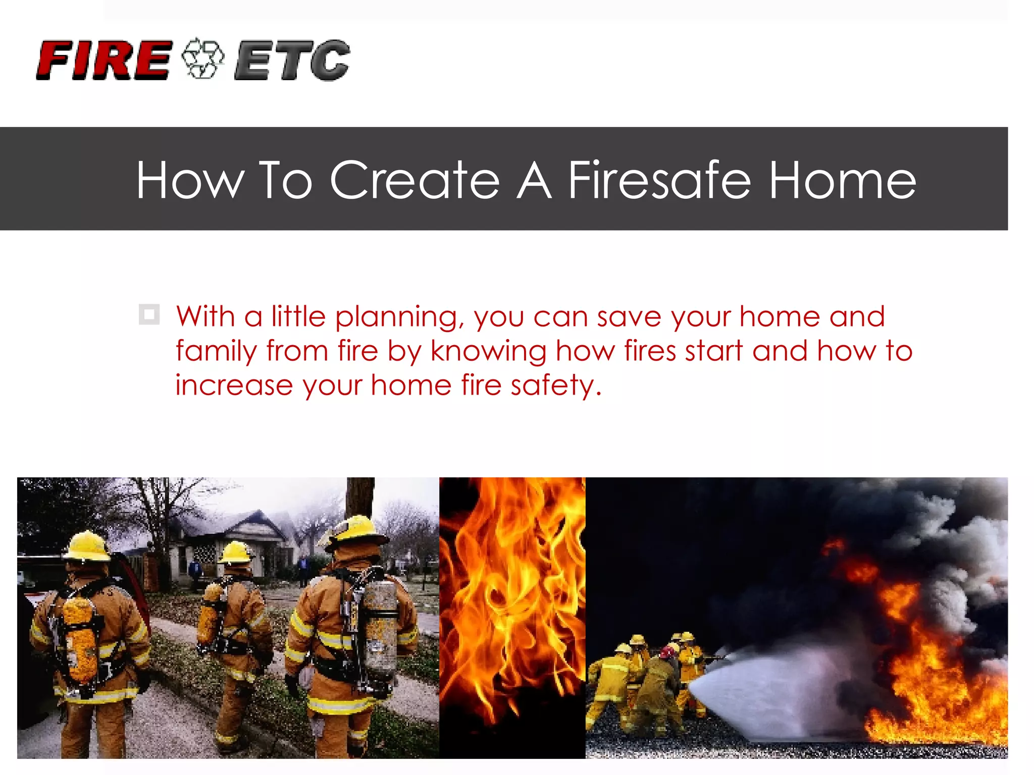 How To Create A Firesafe Home | PPS