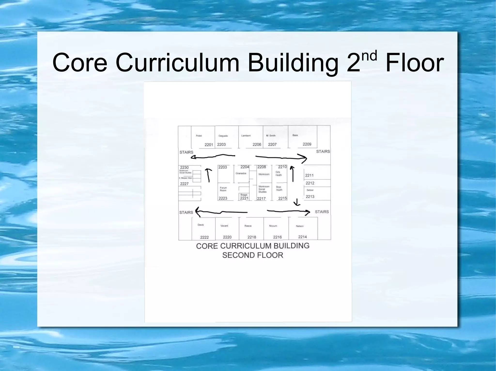 Fire evac plan | ODP