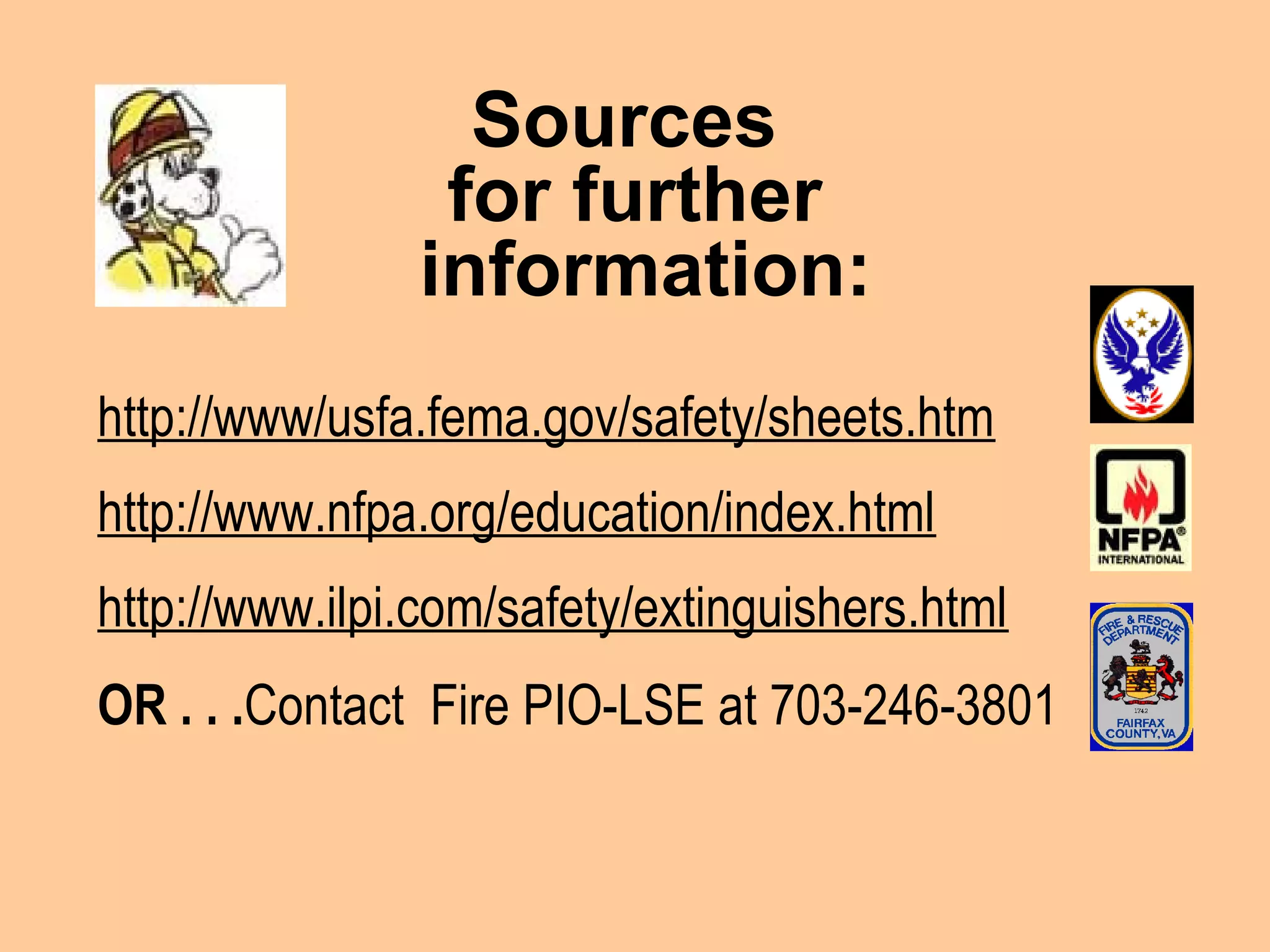 Fire extinguisher | PPT