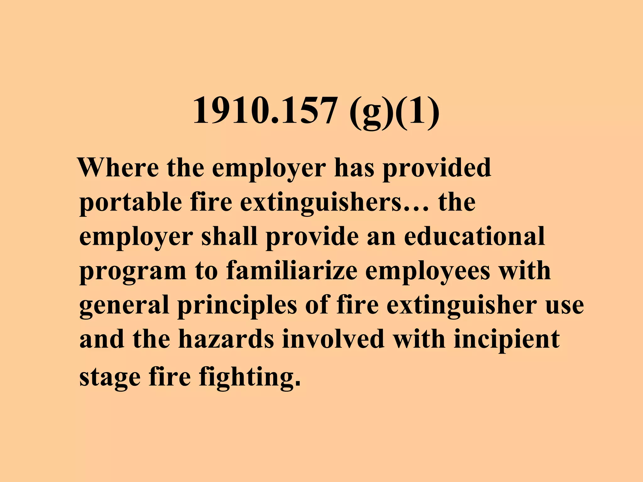 Fire extinguisher | PPT