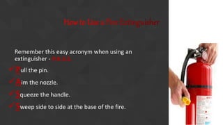 Fire Extinguisher - The Life Savior | PPTX