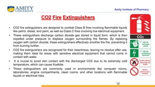 Fire Extinguishers, m pharma, process chemistry | PPTX