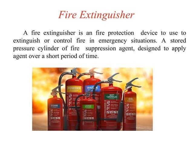 Power point presentation on Fire Extinguisher.ppt