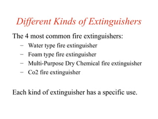Power point presentation on Fire Extinguisher.ppt